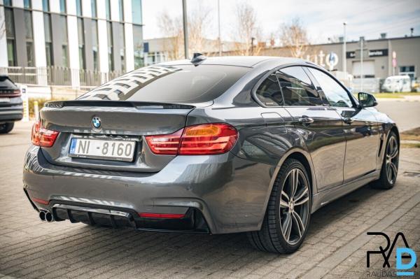 Grey BMW 420 2015 in Riga, with an engine capacity of 2.00 L and mileage of 284 thousand km for 14990 €, photo 2 on AUTOMOTO.COM.LV