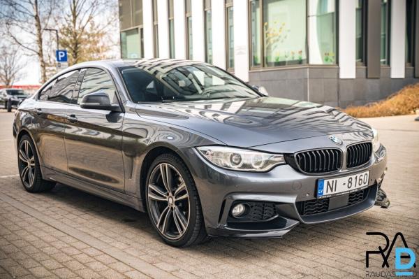 Grey BMW 420 2015 in Riga, with an engine capacity of 2.00 L and mileage of 284 thousand km for 14990 €, photo 3 on AUTOMOTO.COM.LV