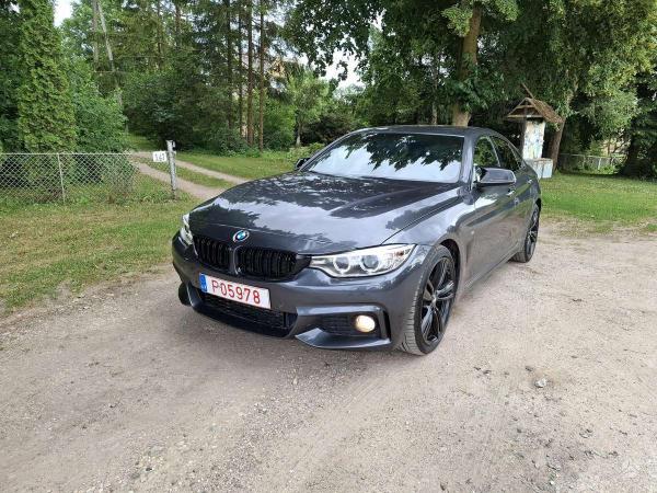 Grey BMW 420 2016 in Siauliai, with an engine capacity of 2.00 L and mileage of 160 thousand km for 12300 €, photo 3 on AUTOMOTO.COM.LV