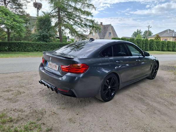 Grey BMW 420 2016 in Siauliai, with an engine capacity of 2.00 L and mileage of 160 thousand km for 12300 €, photo 7 on AUTOMOTO.COM.LV