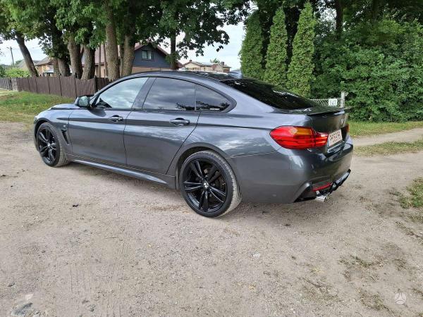 Grey BMW 420 2016 in Siauliai, with an engine capacity of 2.00 L and mileage of 160 thousand km for 12300 €, photo 8 on AUTOMOTO.COM.LV