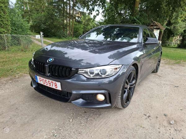 Grey BMW 420 2016 in Siauliai, with an engine capacity of 2.00 L and mileage of 160 thousand km for 12300 €, photo 9 on AUTOMOTO.COM.LV