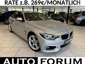 Grey BMW 420 2018 in Kaunas, with an engine capacity of 2.00 L and mileage of 77 thousand km for 27540 €, photo  on AUTOMOTO.COM.LV