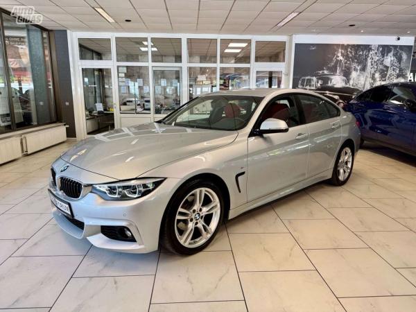 Grey BMW 420 2018 in Kaunas, with an engine capacity of 2.00 L and mileage of 77 thousand km for 27540 €, photo 4 on AUTOMOTO.COM.LV