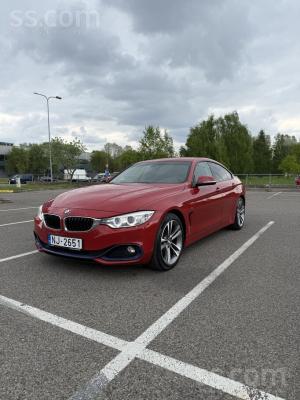 Red BMW 420 2015 in Riga, with an engine capacity of 2.00 L and mileage of 156 thousand km for 17500 €, photo  on AUTOMOTO.COM.LV