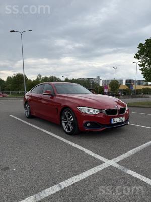 Red BMW 420 2015 in Riga, with an engine capacity of 2.00 L and mileage of 156 thousand km for 17500 €, photo 3 on AUTOMOTO.COM.LV