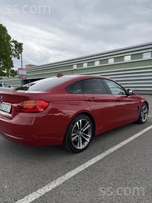 Red BMW 420 2015 in Riga, with an engine capacity of 2.00 L and mileage of 156 thousand km for 17500 €, photo 4 on AUTOMOTO.COM.LV