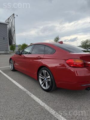 Red BMW 420 2015 in Riga, with an engine capacity of 2.00 L and mileage of 156 thousand km for 17500 €, photo 5 on AUTOMOTO.COM.LV