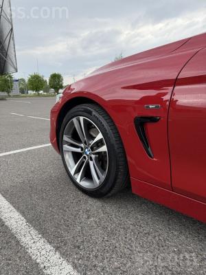 Red BMW 420 2015 in Riga, with an engine capacity of 2.00 L and mileage of 156 thousand km for 17500 €, photo 7 on AUTOMOTO.COM.LV