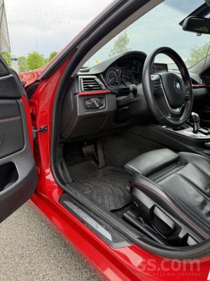 Red BMW 420 2015 in Riga, with an engine capacity of 2.00 L and mileage of 156 thousand km for 17500 €, photo 9 on AUTOMOTO.COM.LV