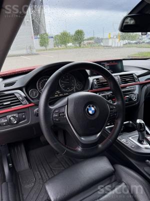 Red BMW 420 2015 in Riga, with an engine capacity of 2.00 L and mileage of 156 thousand km for 17500 €, photo 13 on AUTOMOTO.COM.LV
