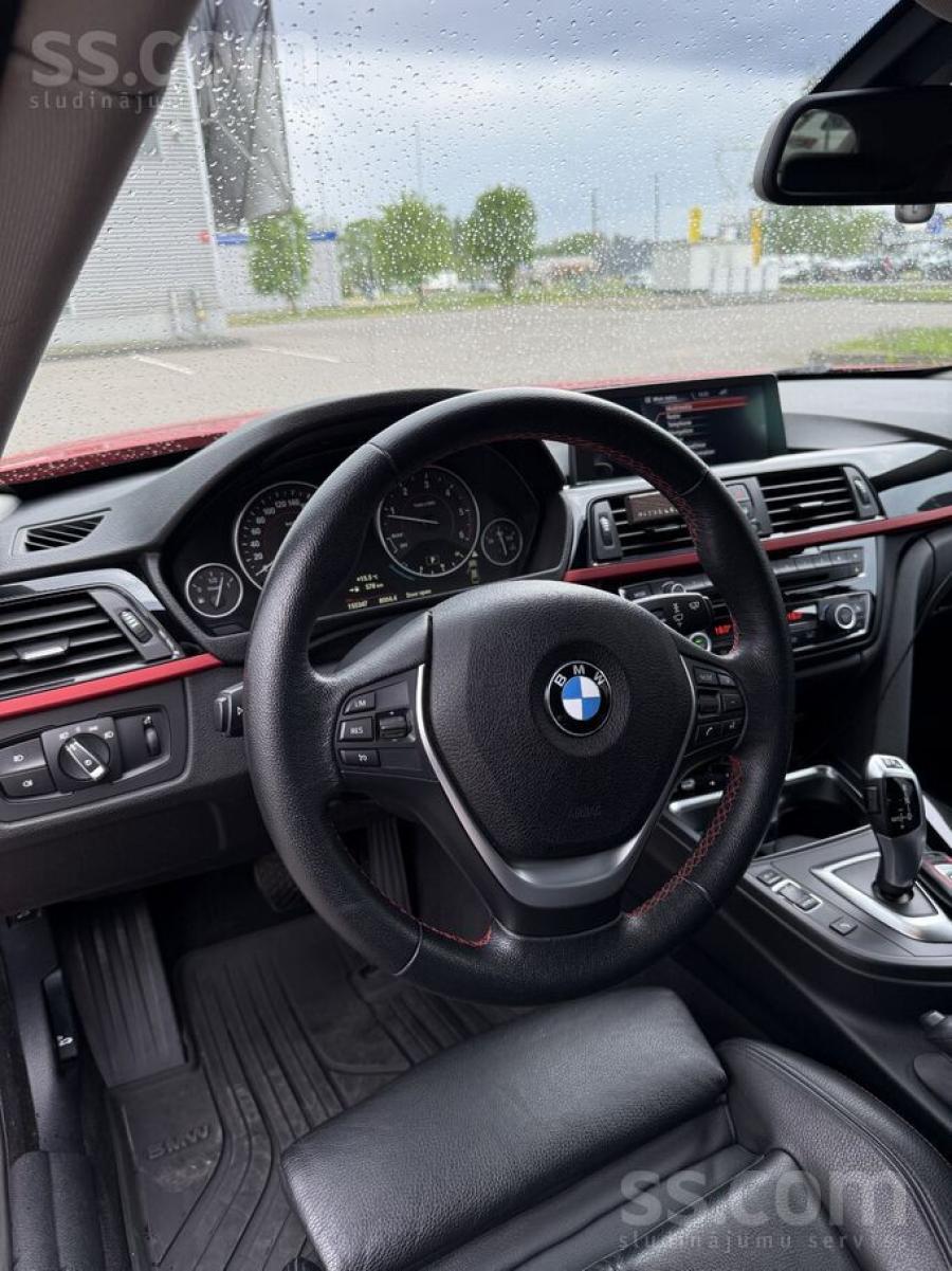 Red BMW 420 2015 in Riga, with an engine capacity of 2.00 L and mileage of 156 thousand km for 17500 €, photo 13 on AUTOMOTO.COM.LV