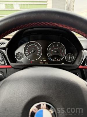 Red BMW 420 2015 in Riga, with an engine capacity of 2.00 L and mileage of 156 thousand km for 17500 €, photo 15 on AUTOMOTO.COM.LV
