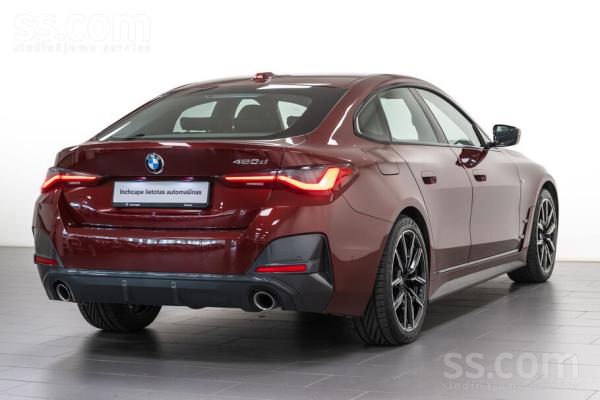 Red BMW 420 2021 in Riga, with an engine capacity of 2.00 L and mileage of 72 thousand km for 35500 €, photo 3 on AUTOMOTO.COM.LV