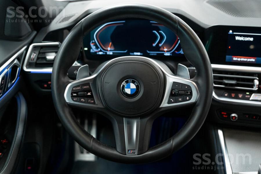 Red BMW 420 2021 in Riga, with an engine capacity of 2.00 L and mileage of 72 thousand km for 35500 €, photo 14 on AUTOMOTO.COM.LV