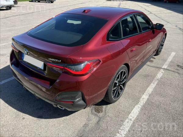 Sarkans BMW 420 2021 Rīga, ar dzinēja tilpumu 2.00 L un nobraukumu 64 tūkst. km par 36000 €, foto 4 vietnē AUTOMOTO.COM.LV