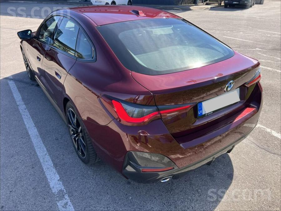 Red BMW 420 2021 in Riga, with an engine capacity of 2.00 L and mileage of 64 thousand km for 36000 €, photo 7 on AUTOMOTO.COM.LV
