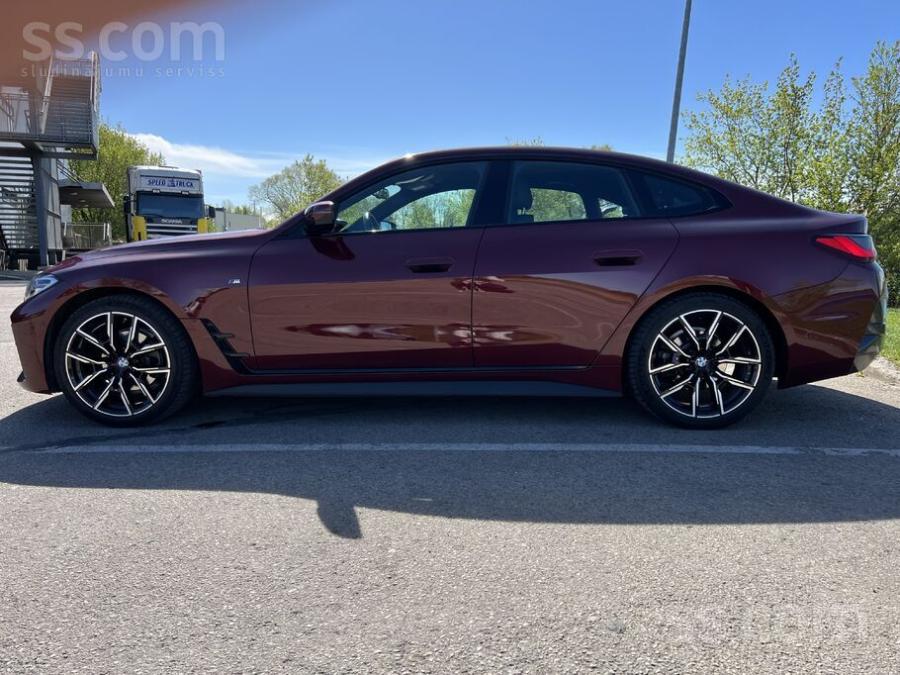 Red BMW 420 2021 in Riga, with an engine capacity of 2.00 L and mileage of 64 thousand km for 36000 €, photo 8 on AUTOMOTO.COM.LV