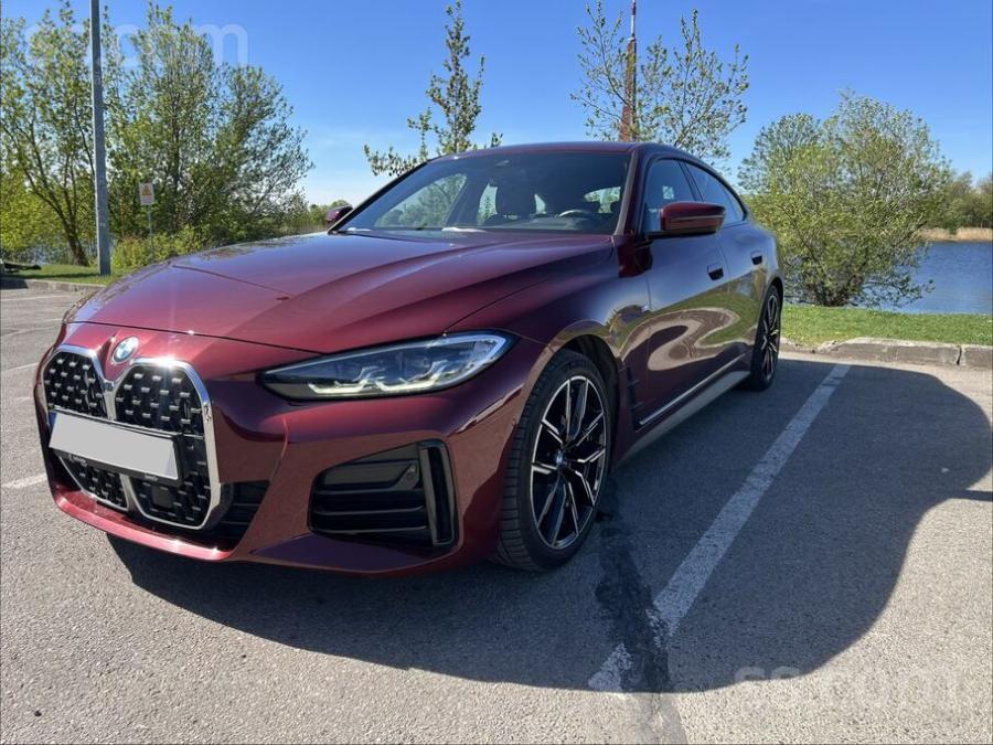Red BMW 420 2021 in Riga, with an engine capacity of 2.00 L and mileage of 64 thousand km for 36000 €, photo 9 on AUTOMOTO.COM.LV
