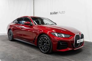 Red BMW 420 2025 in Tallinn, with an engine capacity of 2.00 L and mileage of 17 thousand km for 46900 €, photo 4 on AUTOMOTO.COM.LV