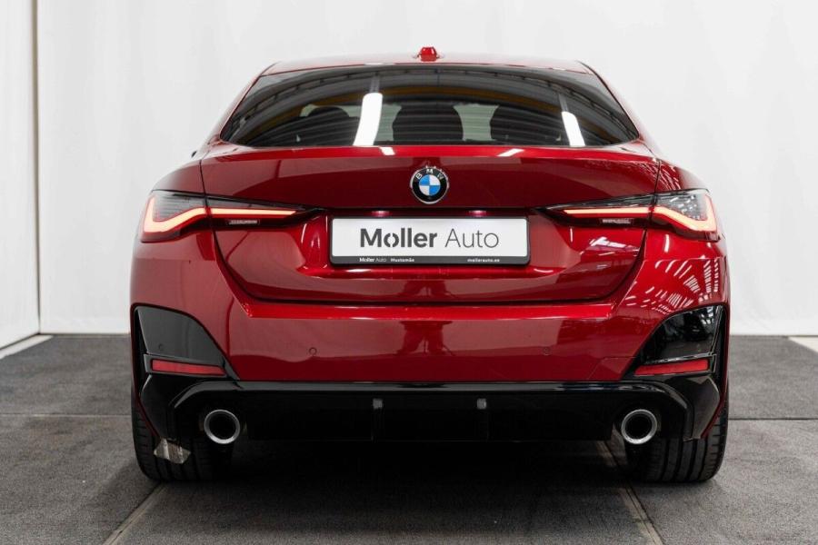 Red BMW 420 2025 in Tallinn, with an engine capacity of 2.00 L and mileage of 17 thousand km for 46900 €, photo 6 on AUTOMOTO.COM.LV