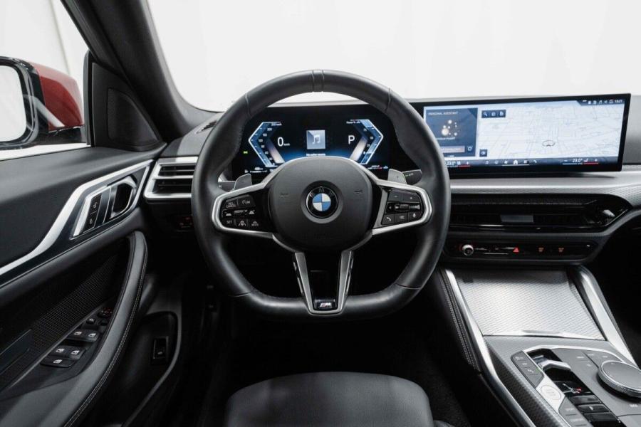 Red BMW 420 2025 in Tallinn, with an engine capacity of 2.00 L and mileage of 17 thousand km for 46900 €, photo 11 on AUTOMOTO.COM.LV