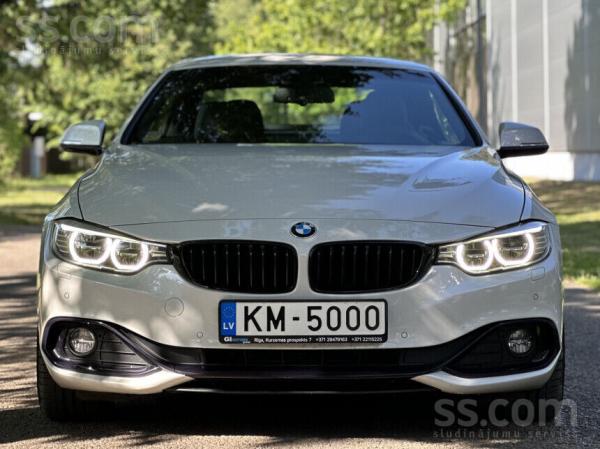 White BMW 420 2014 in Riga, with an engine capacity of 2.00 L and mileage of 229 thousand km for 18900 €, photo 2 on AUTOMOTO.COM.LV