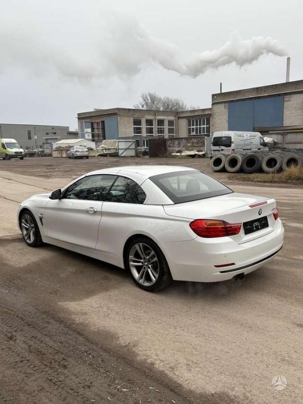 White BMW 420 2015 in Kaunas, with an engine capacity of 2.00 L and mileage of 171 thousand km for 14800 €, photo 3 on AUTOMOTO.COM.LV