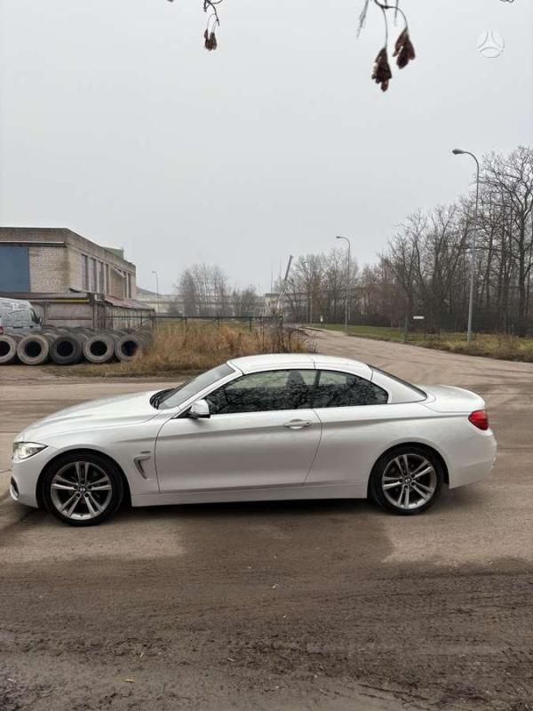 White BMW 420 2015 in Kaunas, with an engine capacity of 2.00 L and mileage of 171 thousand km for 14800 €, photo 4 on AUTOMOTO.COM.LV