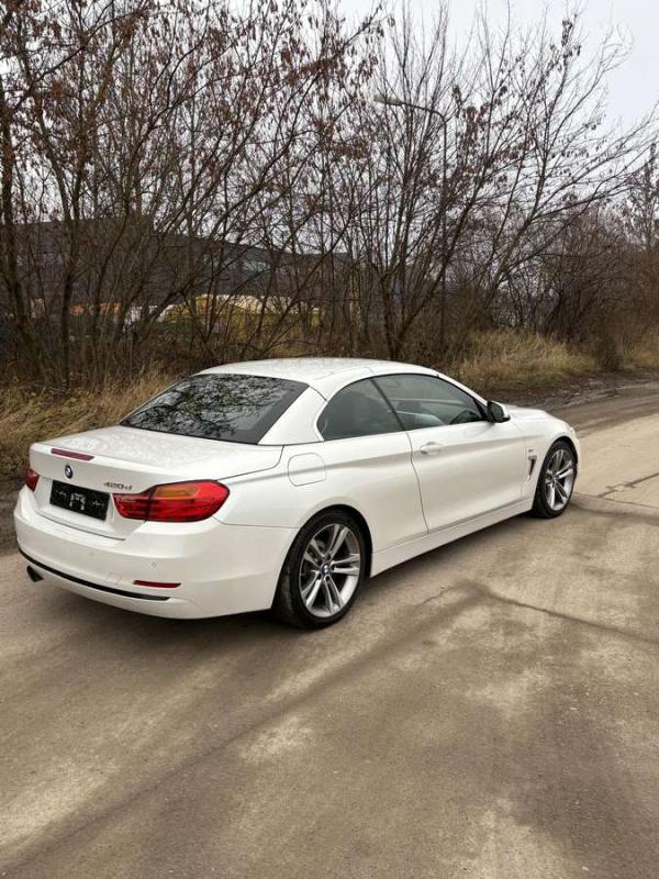 White BMW 420 2015 in Kaunas, with an engine capacity of 2.00 L and mileage of 171 thousand km for 14800 €, photo 6 on AUTOMOTO.COM.LV