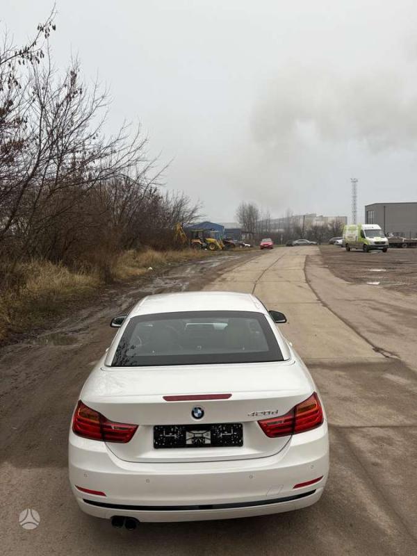 White BMW 420 2015 in Kaunas, with an engine capacity of 2.00 L and mileage of 171 thousand km for 14800 €, photo 7 on AUTOMOTO.COM.LV