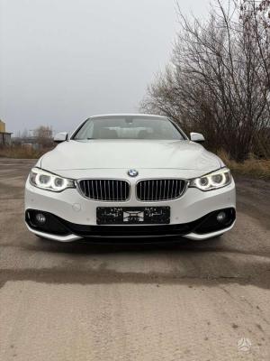 White BMW 420 2015 in Kaunas, with an engine capacity of 2.00 L and mileage of 171 thousand km for 14800 €, photo 9 on AUTOMOTO.COM.LV