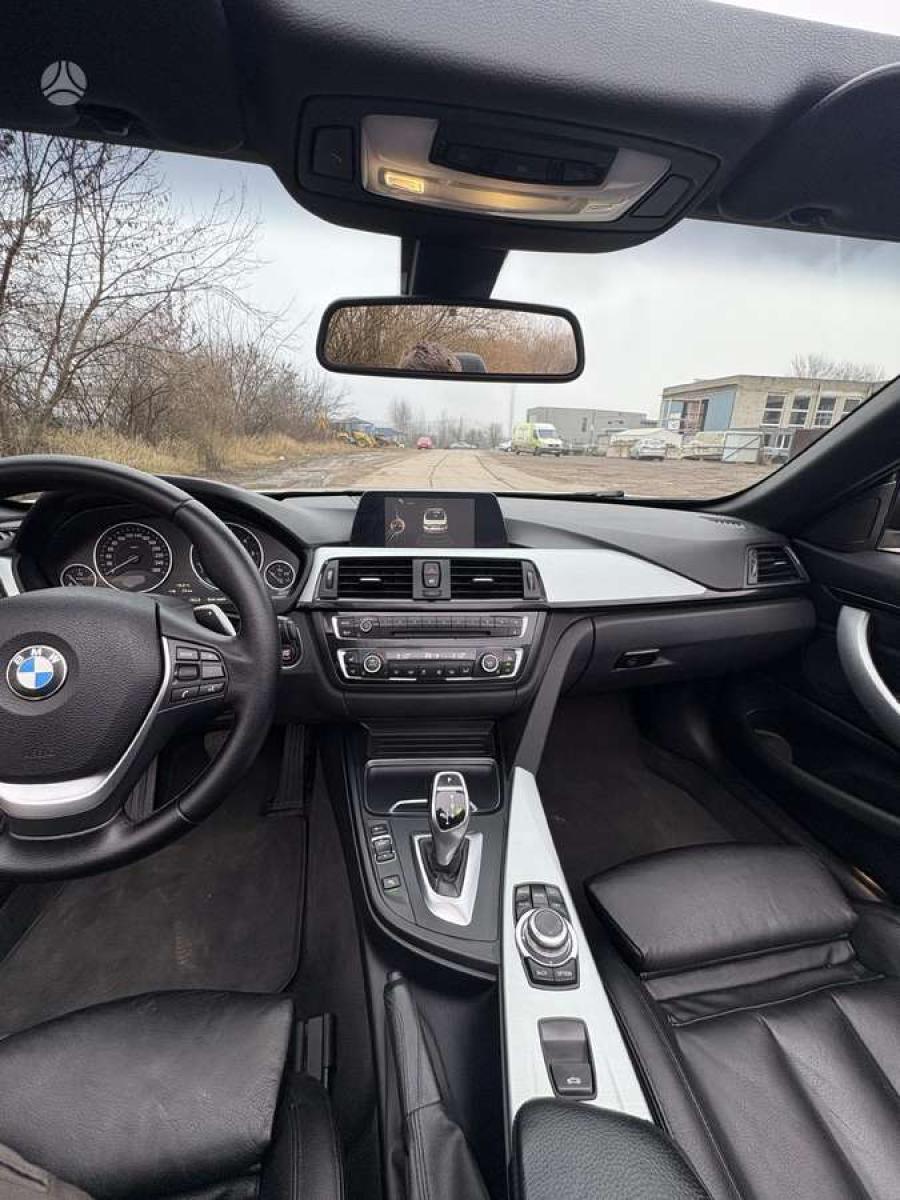 White BMW 420 2015 in Kaunas, with an engine capacity of 2.00 L and mileage of 171 thousand km for 14800 €, photo 16 on AUTOMOTO.COM.LV