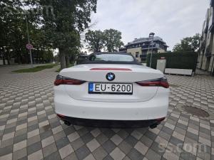 White BMW 420 2023 in Jurmala, with an engine capacity of 2.00 L and mileage of 34 thousand km for 39950 €, photo 4 on AUTOMOTO.COM.LV