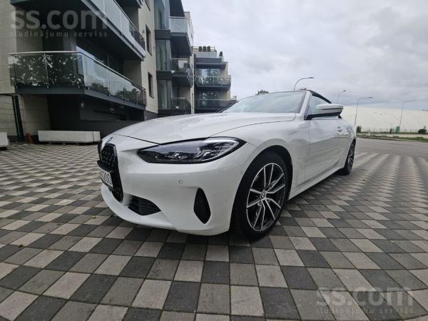 White BMW 420 2023 in Jurmala, with an engine capacity of 2.00 L and mileage of 34 thousand km for 39950 €, photo 5 on AUTOMOTO.COM.LV