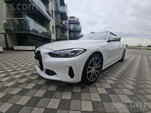 White BMW 420 2023 in Jurmala, with an engine capacity of 2.00 L and mileage of 34 thousand km for 39950 €, photo 6 on AUTOMOTO.COM.LV