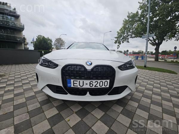 White BMW 420 2023 in Jurmala, with an engine capacity of 2.00 L and mileage of 34 thousand km for 39950 €, photo 9 on AUTOMOTO.COM.LV