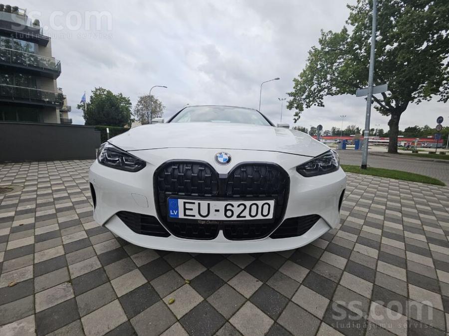 White BMW 420 2023 in Jurmala, with an engine capacity of 2.00 L and mileage of 34 thousand km for 39950 €, photo 10 on AUTOMOTO.COM.LV