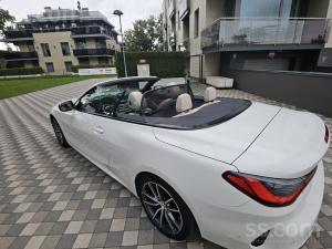 White BMW 420 2023 in Jurmala, with an engine capacity of 2.00 L and mileage of 34 thousand km for 39950 €, photo 15 on AUTOMOTO.COM.LV