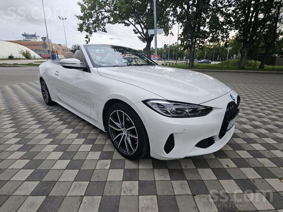 White BMW 420 2023 in Jurmala, with an engine capacity of 2.00 L and mileage of 34 thousand km for 39950 €, photo 18 on AUTOMOTO.COM.LV
