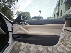 White BMW 420 2023 in Jurmala, with an engine capacity of 2.00 L and mileage of 34 thousand km for 39950 €, photo 23 on AUTOMOTO.COM.LV