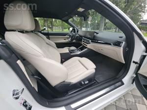 White BMW 420 2023 in Jurmala, with an engine capacity of 2.00 L and mileage of 34 thousand km for 39950 €, photo 24 on AUTOMOTO.COM.LV