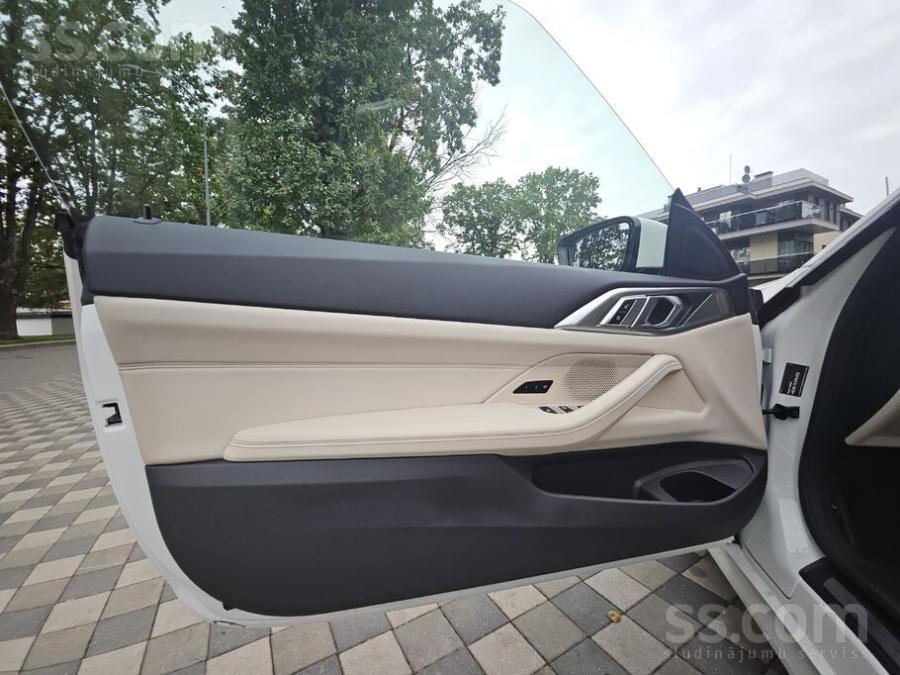 White BMW 420 2023 in Jurmala, with an engine capacity of 2.00 L and mileage of 34 thousand km for 39950 €, photo 27 on AUTOMOTO.COM.LV
