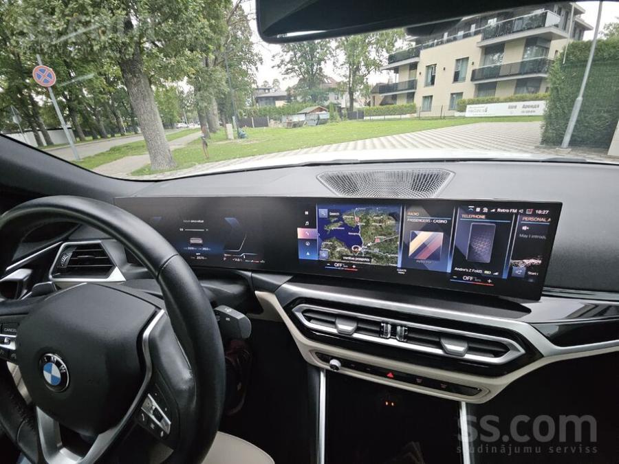 White BMW 420 2023 in Jurmala, with an engine capacity of 2.00 L and mileage of 34 thousand km for 39950 €, photo 34 on AUTOMOTO.COM.LV