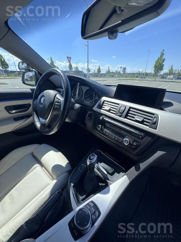 White BMW 420 2014 in Riga, with an engine capacity of 2.00 L and mileage of 310 thousand km for 10900 €, photo 10 on AUTOMOTO.COM.LV