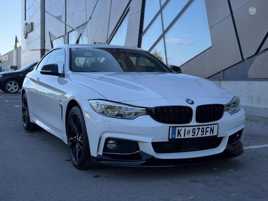 White BMW 420 2015 in Siauliai, with an engine capacity of 2.00 L and mileage of 282 thousand km for 17000 €, photo 1 on AUTOMOTO.COM.LV