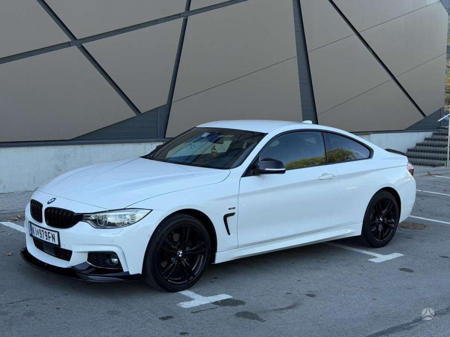 White BMW 420 2015 in Siauliai, with an engine capacity of 2.00 L and mileage of 282 thousand km for 17000 €, photo 10 on AUTOMOTO.COM.LV