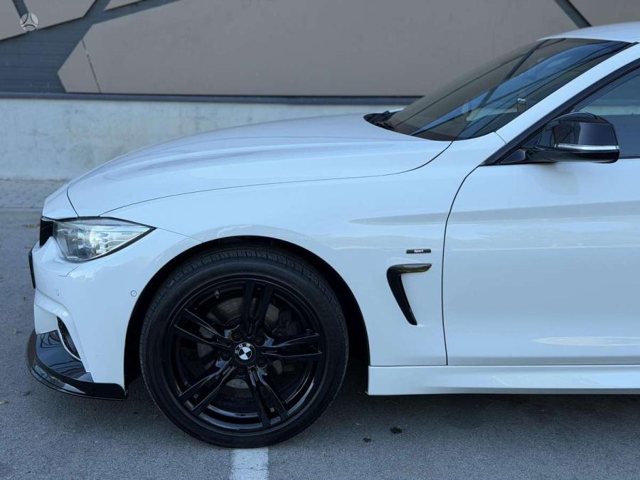 White BMW 420 2015 in Siauliai, with an engine capacity of 2.00 L and mileage of 282 thousand km for 17000 €, photo 14 on AUTOMOTO.COM.LV