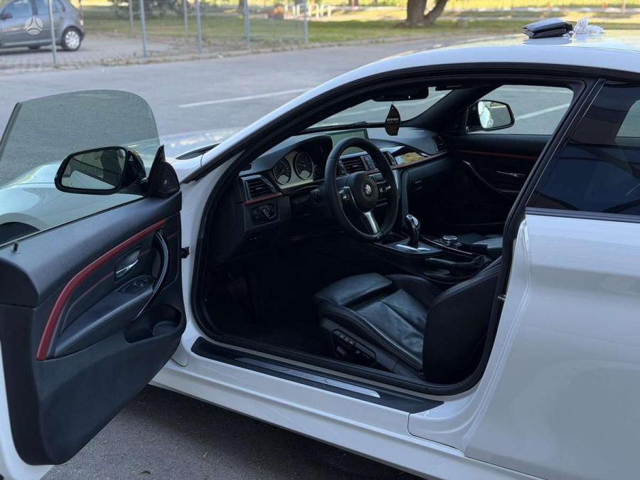 White BMW 420 2015 in Siauliai, with an engine capacity of 2.00 L and mileage of 282 thousand km for 17000 €, photo 18 on AUTOMOTO.COM.LV