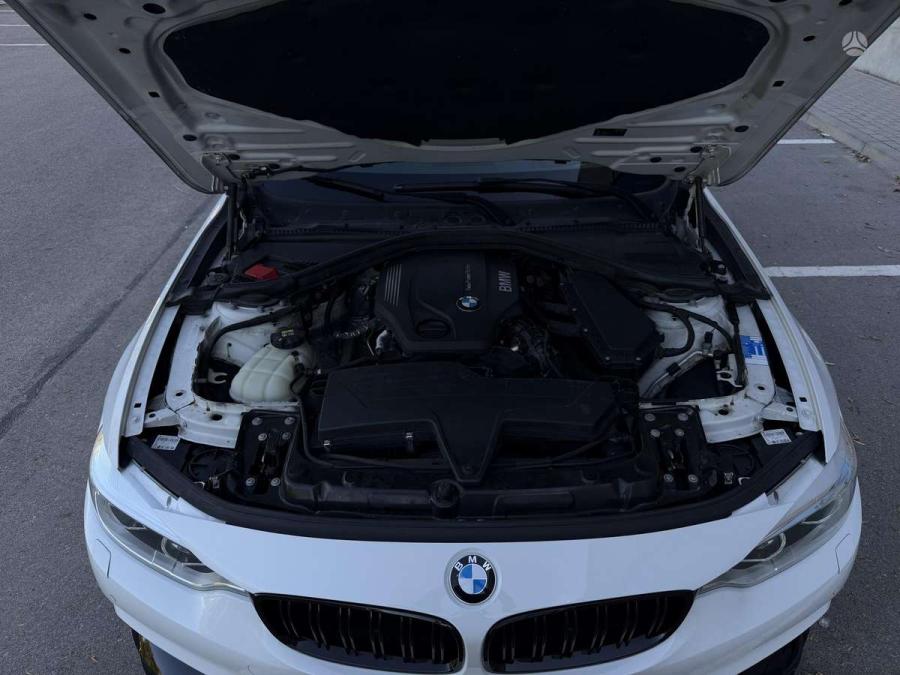 White BMW 420 2015 in Siauliai, with an engine capacity of 2.00 L and mileage of 282 thousand km for 17000 €, photo 26 on AUTOMOTO.COM.LV